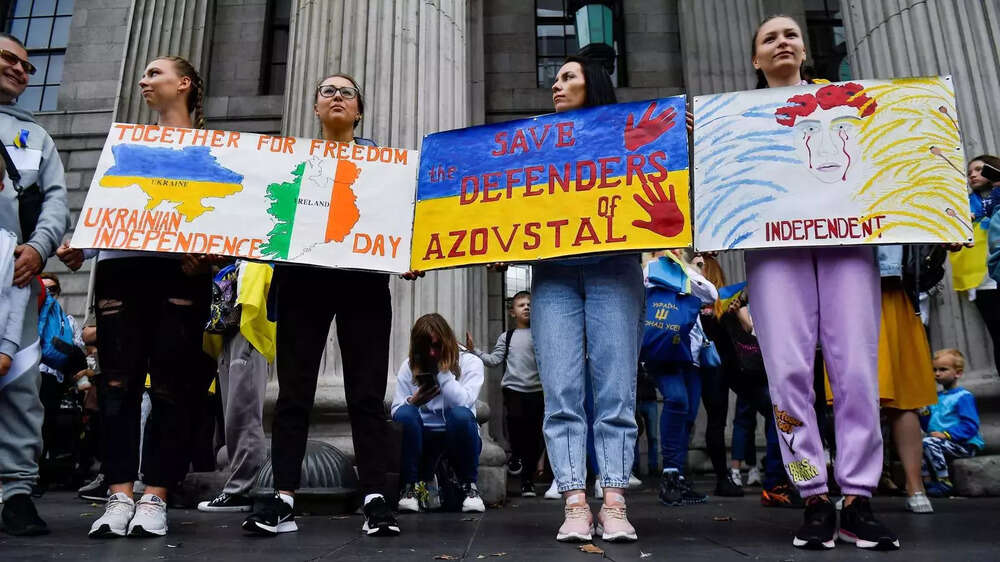 In pics: Ukraine marks Independence Day six months after start of war ...