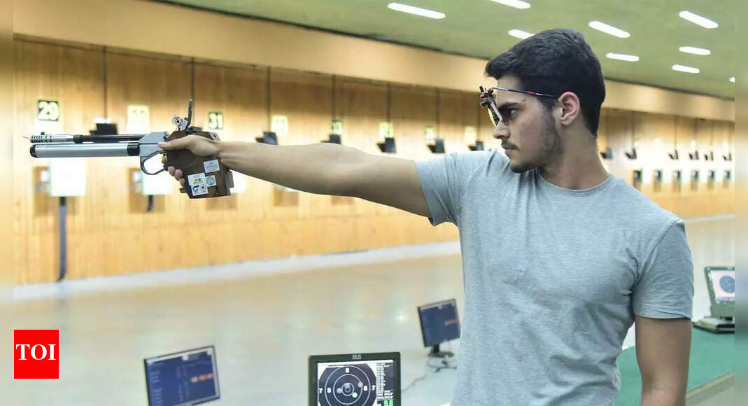 Arjun Singh Cheema wins men's 50m pistol trial | More sports News ...