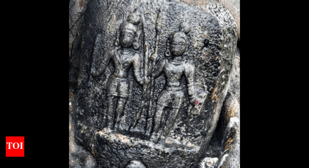 Tamil Nadu: 11th century hero stone discovered | Coimbatore News ...