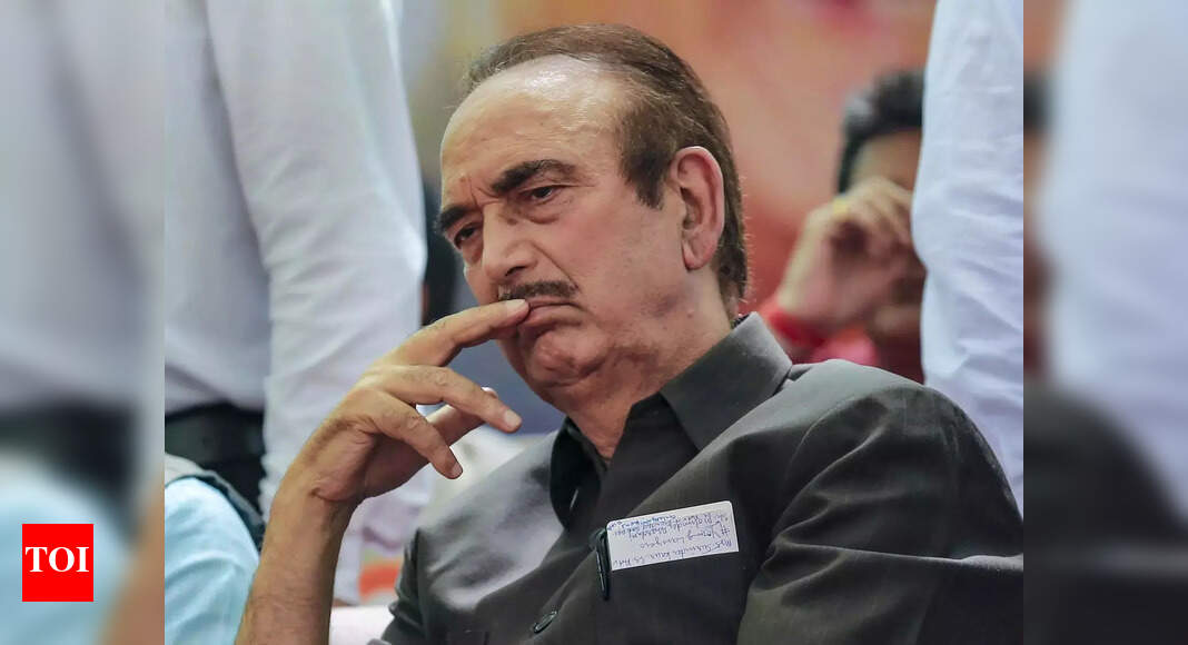 Azad: Congress sees Modi’s hand behind Ghulam Nabi Azad’s resignation ...