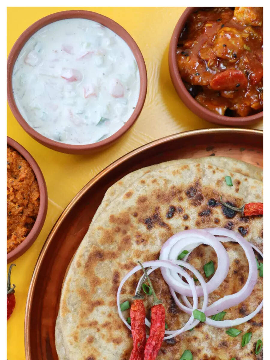 How to make Dhaba-Style Aloo Pyaz Paratha | Times of India