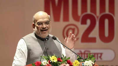 Modi govt has beefed up agencies, anti-terror laws, says Amit Shah | India News - Times of India