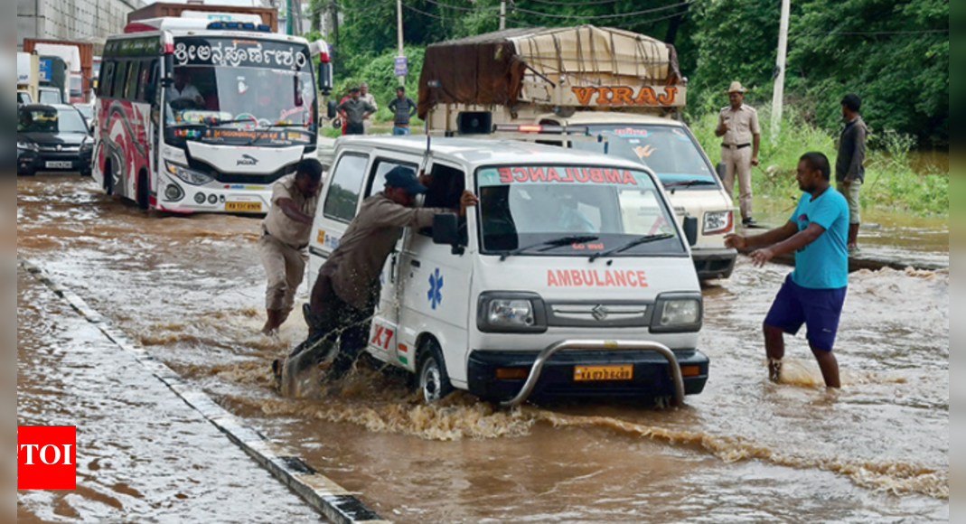 Part of 10-lane Bengaluru-Mysuru National Highway washed away after ...