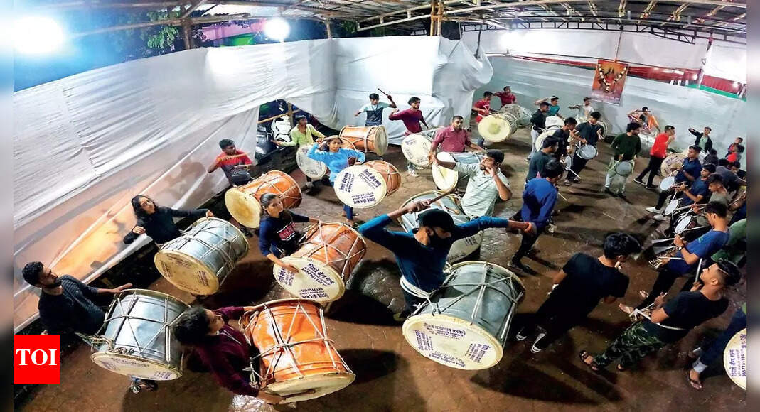 Pune: 'Dhol-tasha practice sound above limits' | Pune News - Times of India