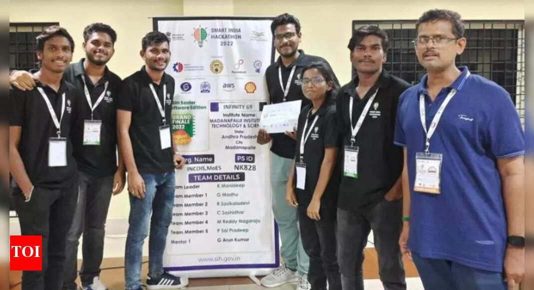 MITS-Madanapalli wins first prize in World's biggest Hackathon ...