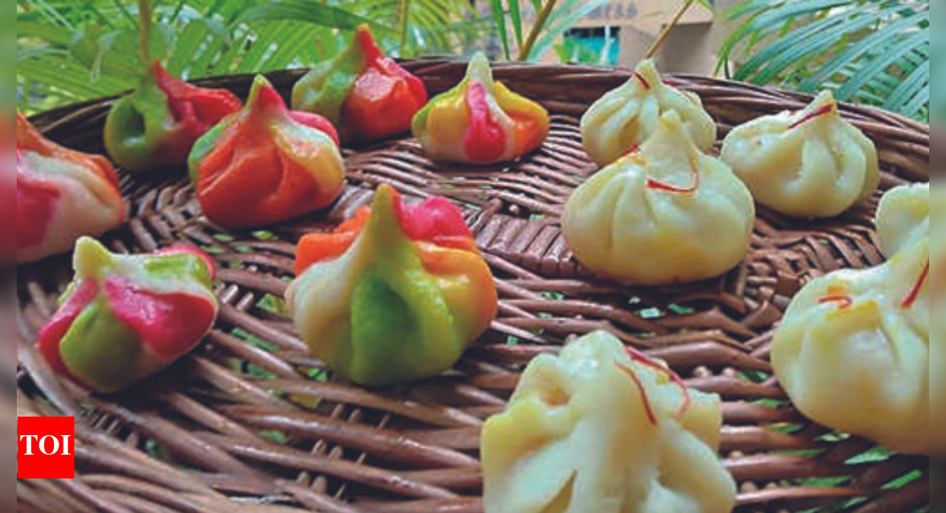 Traditional modak gets a rainbow twist for Bappa this time round | Pune ...