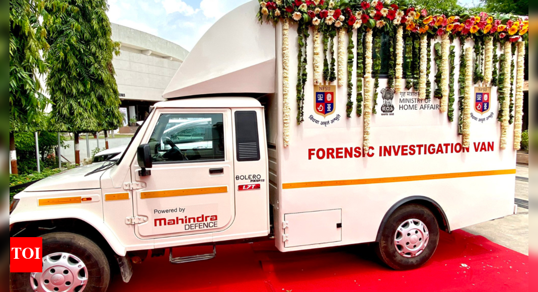New Forensic Investigation Van built on Mahindra Bolero platform ...