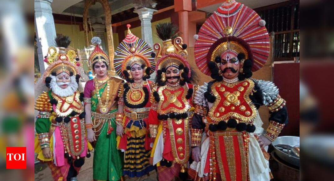 Hebri gram panchayat library has its own Yakshagana troupe | Mangaluru ...