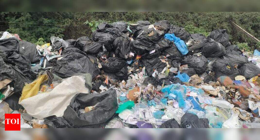 Huge quantum of biomedical waste dumped at BVG’s garbage station ...