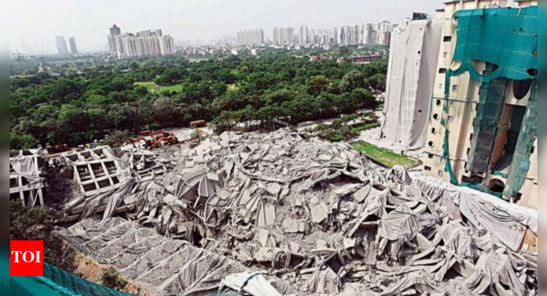 Noida: Freed from Twin Towers' shadow | Noida News - Times of India