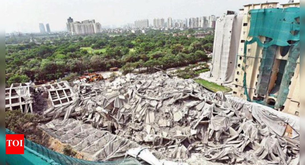 Noida: Seismographs & black boxes under debris hold twin towers data ...