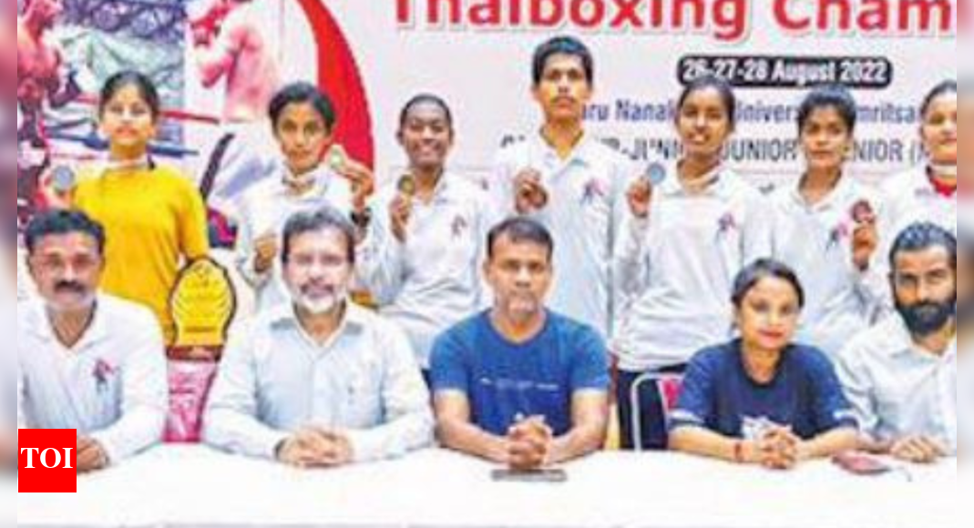 Cg Bags 7th Spot, 11 Medals In Thai Boxing | Raipur News - Times of India