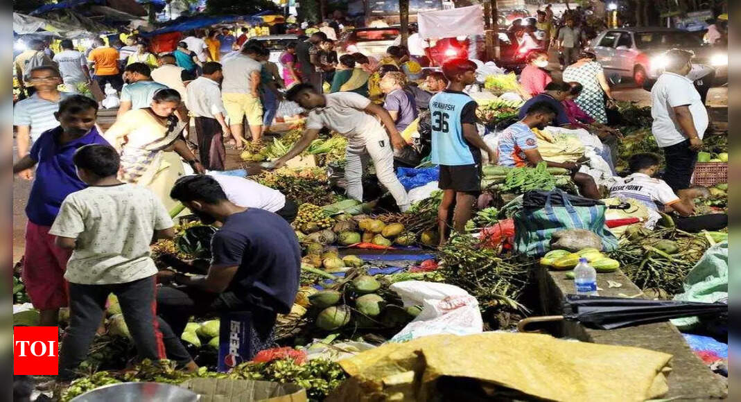 Banastarim: After 2 years, Banastarim’s matoli bazaar is packed with ...