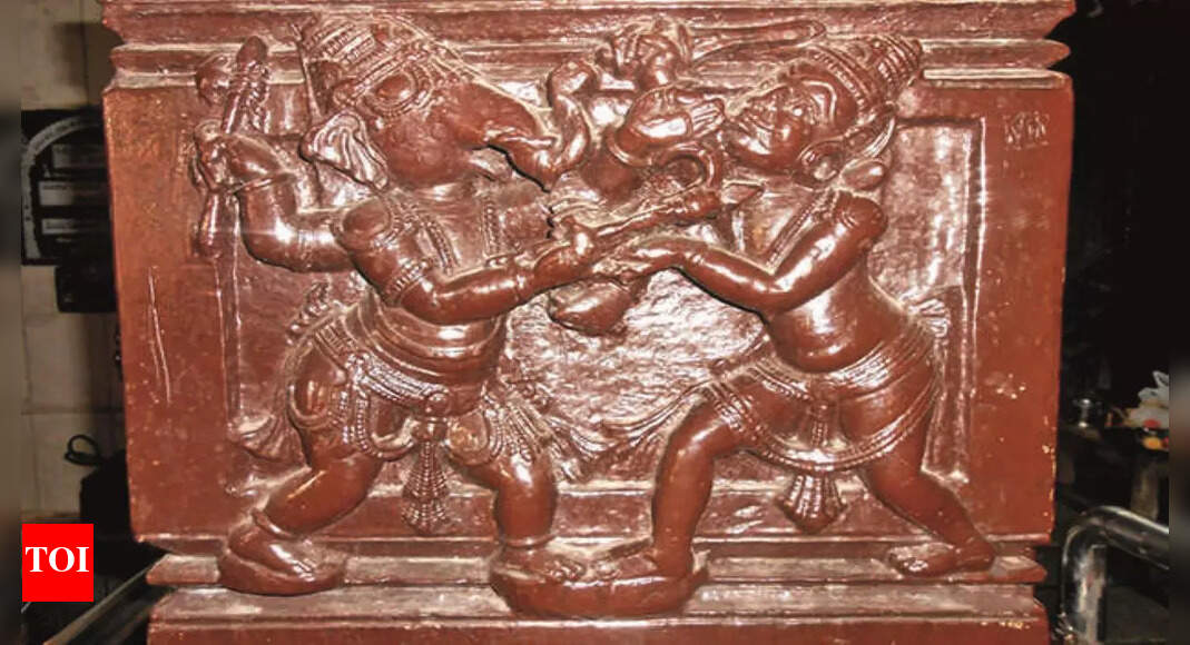 Ganesha: Rare Ganesh Sculpture Found In Temple | Amaravati News - Times ...