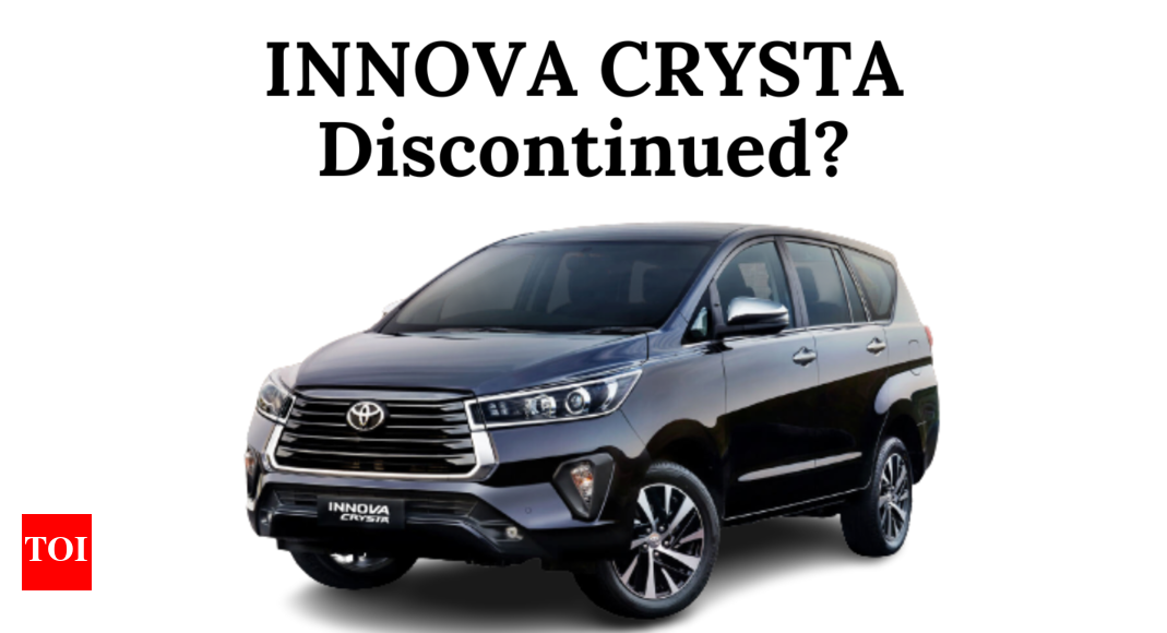 Innova Crysta: Toyota Innova Crysta diesel bookings temporarily stop ...