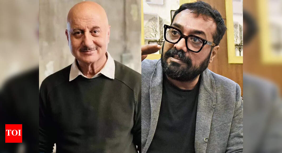Anupam Kher lashes out at Anurag Kashyap for blaming Aditya Chopra for Yash Raj Films' downfall ...