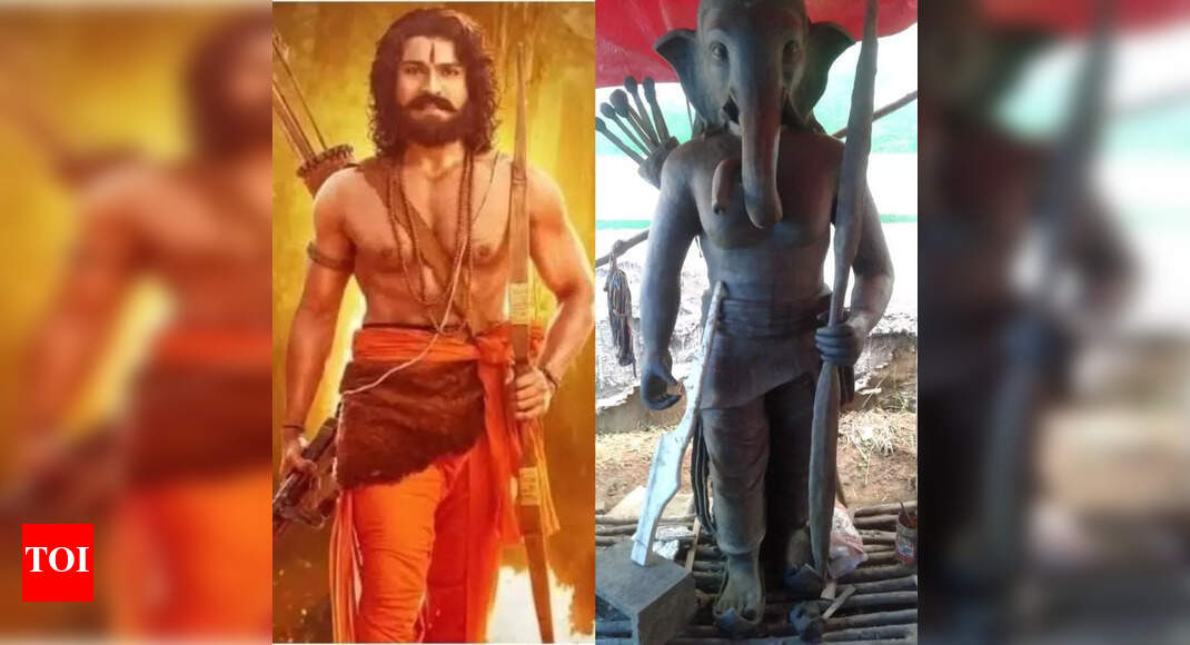 RRR's 'Alluri Seetharama Raju' craze hits Ganesha Chaturthi 2022 ...