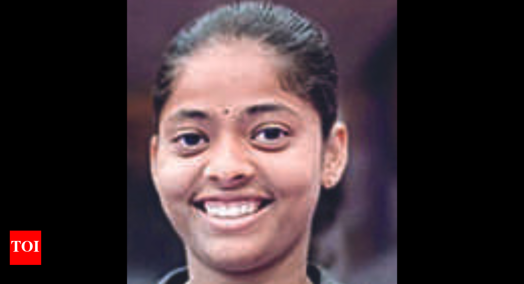 Hasini: Hasini Wins Ap Sub-jr Tt Title | Vijayawada News - Times of India
