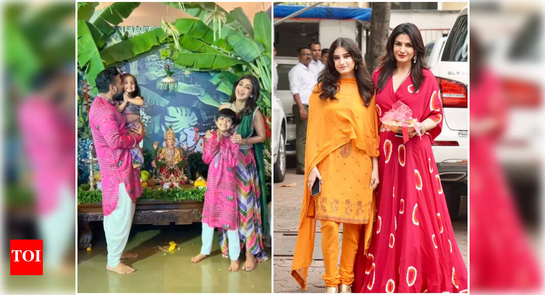 Shilpa Shetty Kundra shares a happy video of her hubby Raj and kids ...