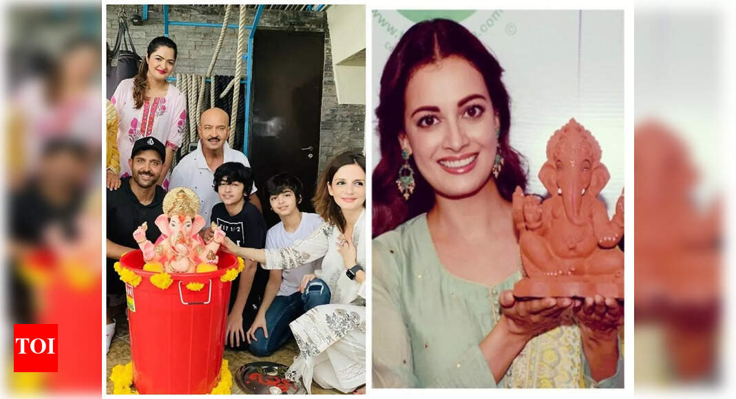 Dia Mirza to Hrithik Roshan: Take cue from actors on how to celebrate eco-friendly Ganesh ...
