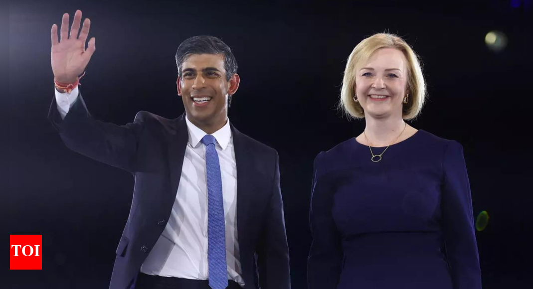 Truss vs Sunak: contrasting approaches in UK leadership battle - Times of India