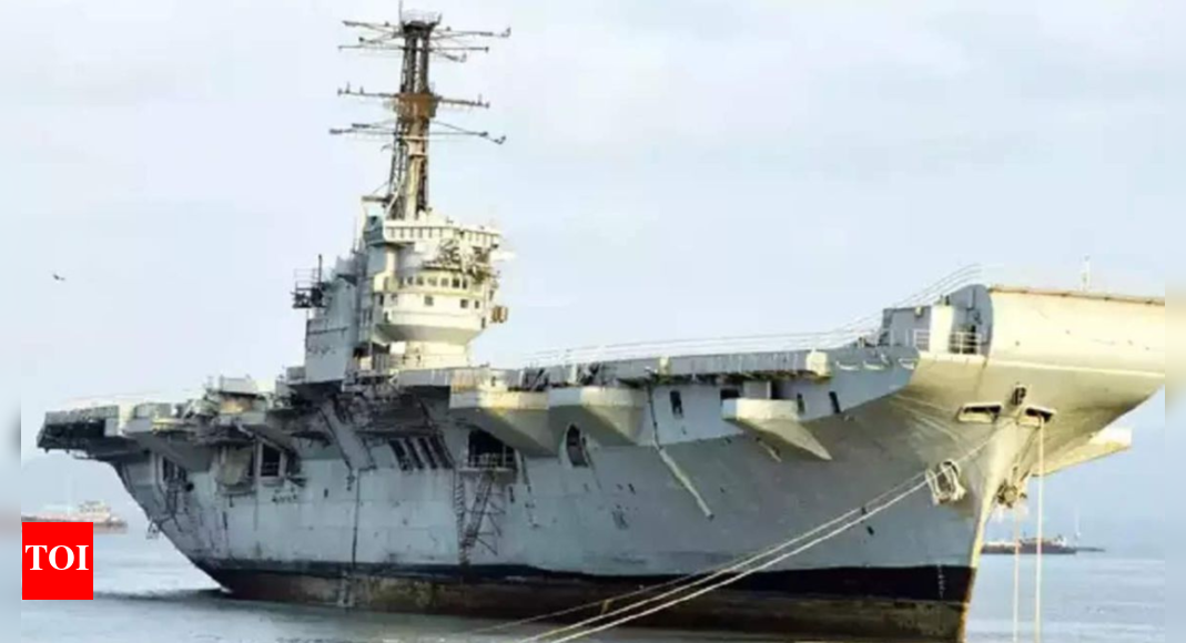 Old INS Vikrant had a catapult launcher | Kochi News - Times of India