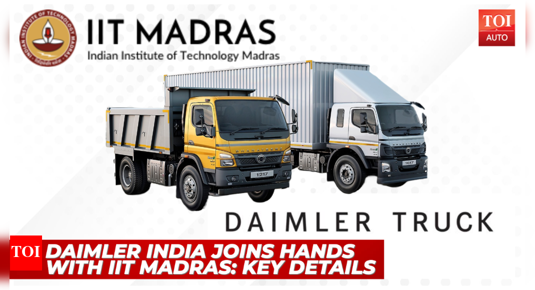 Daimler India partners with IIT Madras in a unique initiative to mentor ...
