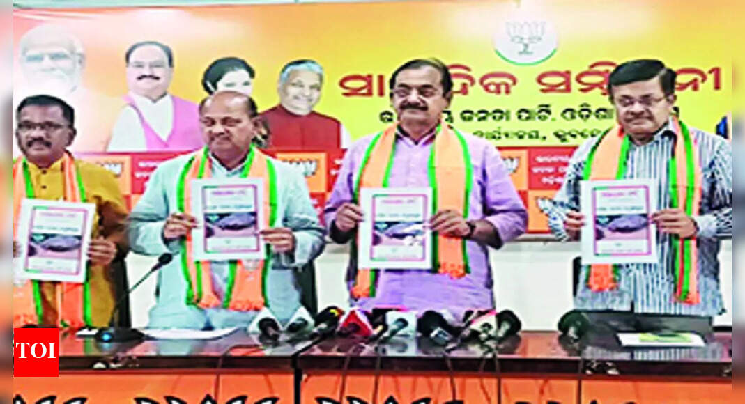 Bjp: Bjp Says Govt Failed To Act On Flood Action Plan, Bjd Denies ...