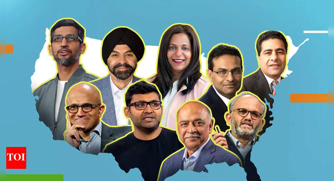 Are Indian CEOs taking over the American economy? - Times of India