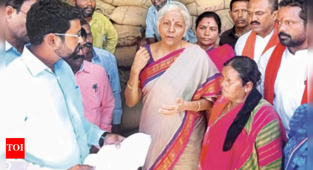 Rice: No PM Modi photo in ration shops, Union finance minister Nirmala ...