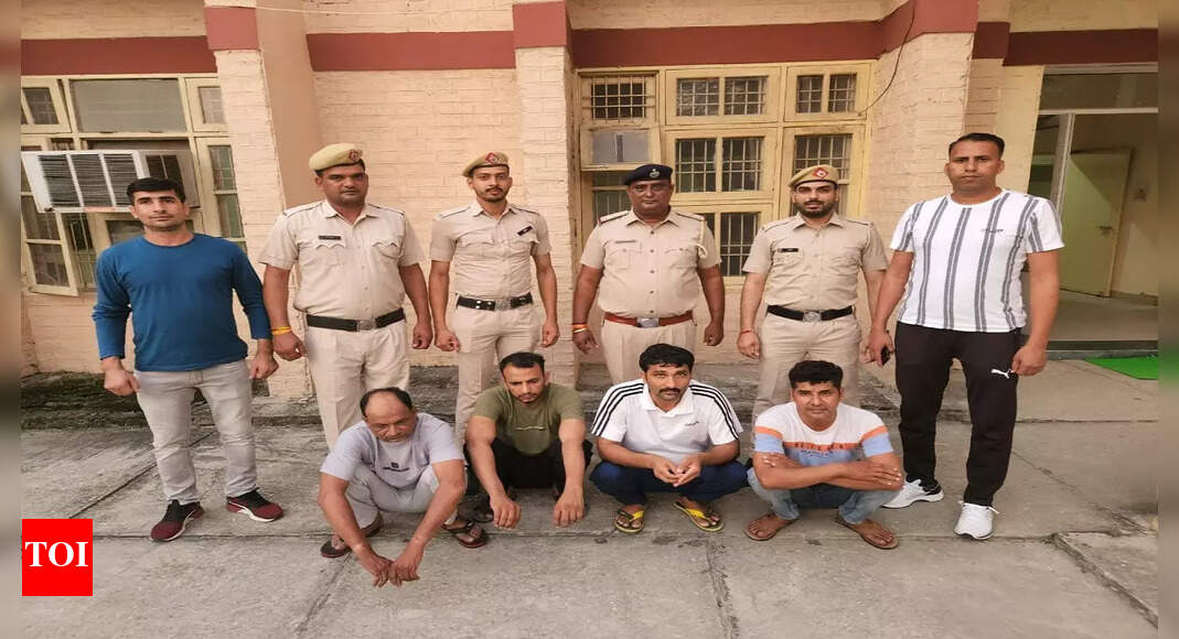 Haryana Robbery Case Cracked Victims Father In Law Among Four