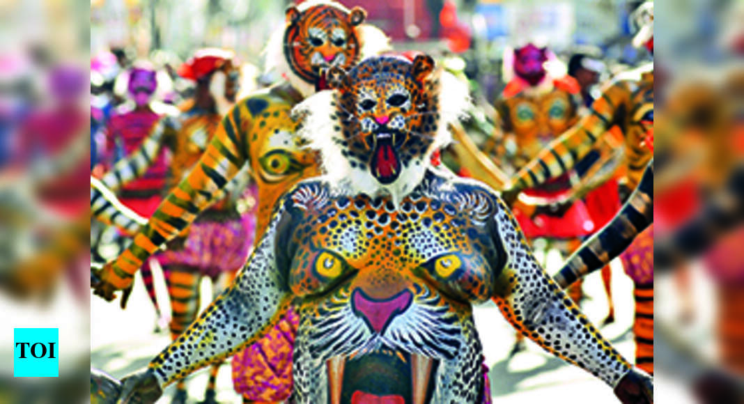 Pulikali: ‘pulikali’ Group From Tsr To Perform In City Tomorrow | Thiruvananthapuram News ...