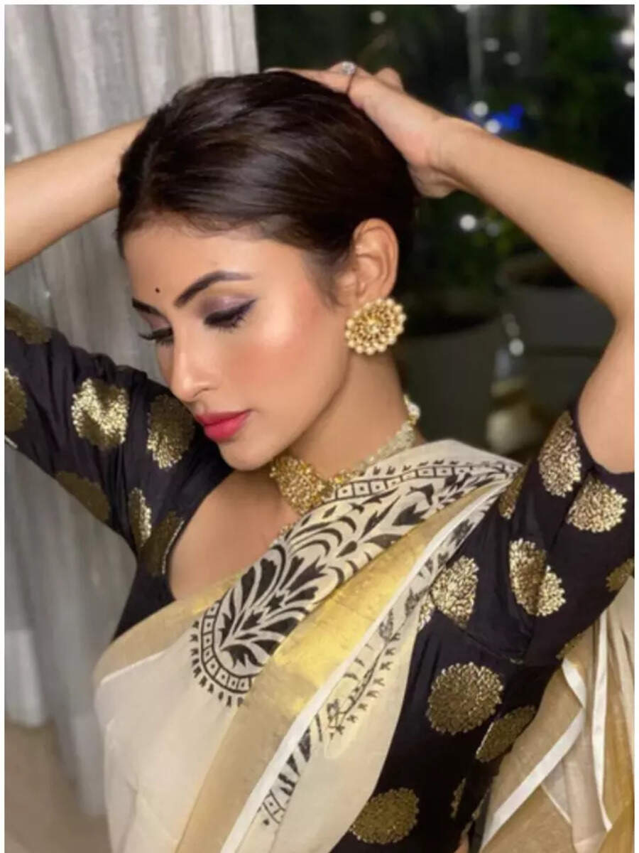 Mouni Roy's dreamy collection of sarees | Times of India