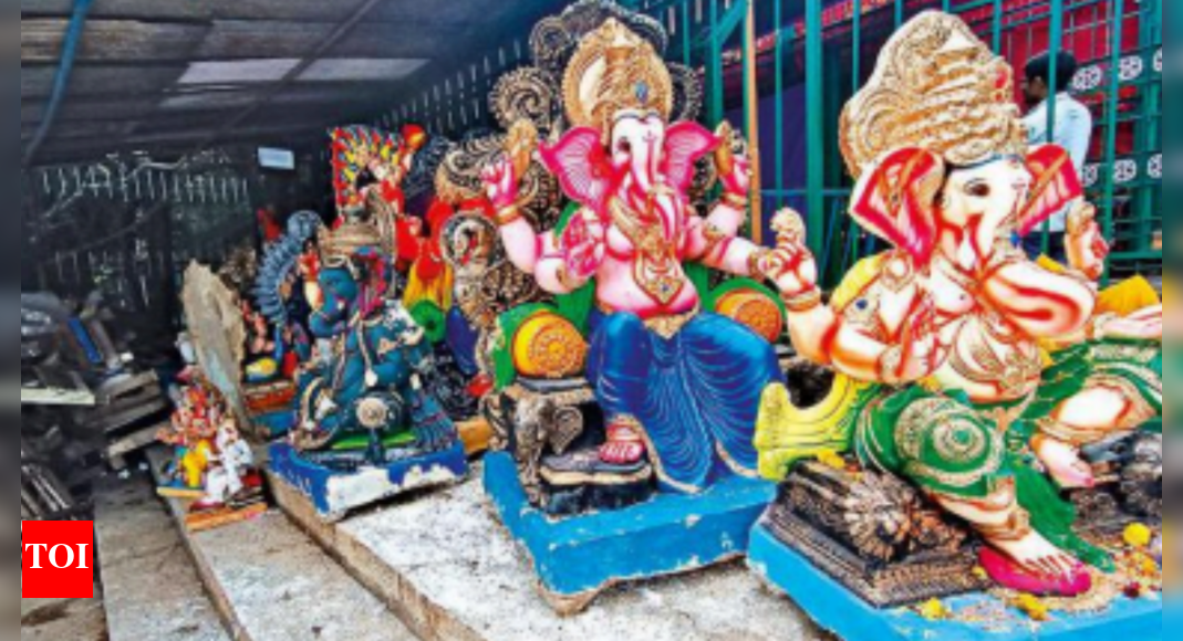 Bruhat Bengaluru Mahanagara Palike halts immersion of large PoP idols ...