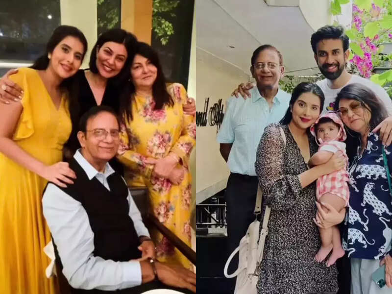 Sushmita Sen shares beautiful throwback pictures with brother Rajeev ...