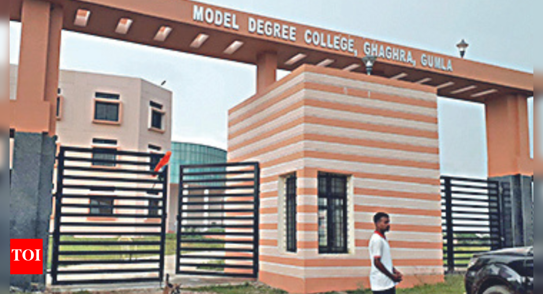 Model Degree College: Model Degree College Comes Up In Maoist-hit ...