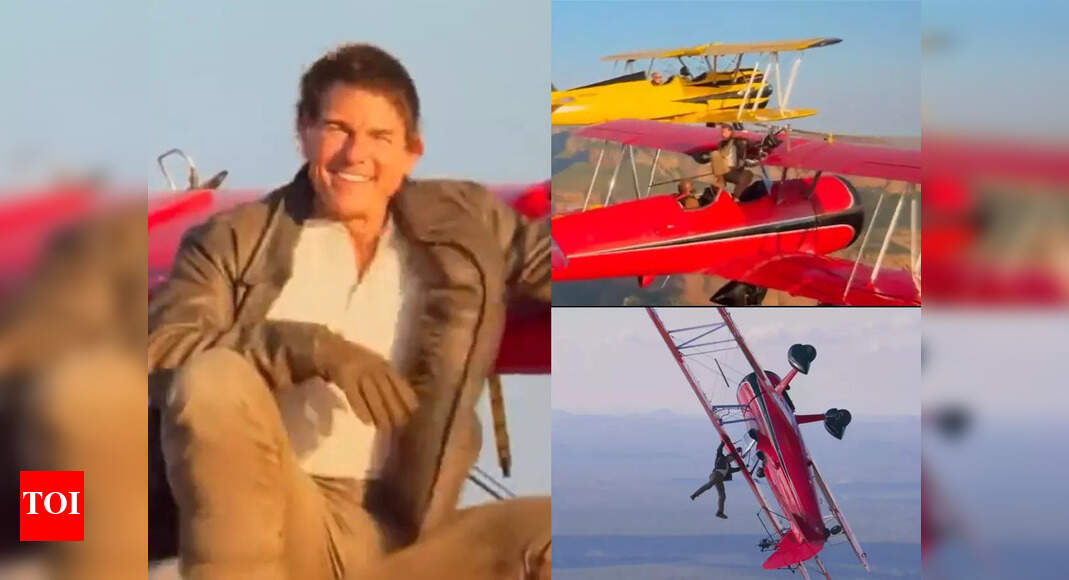 Tom Cruise performs death-defying stunt mid-air for 'Mission ...