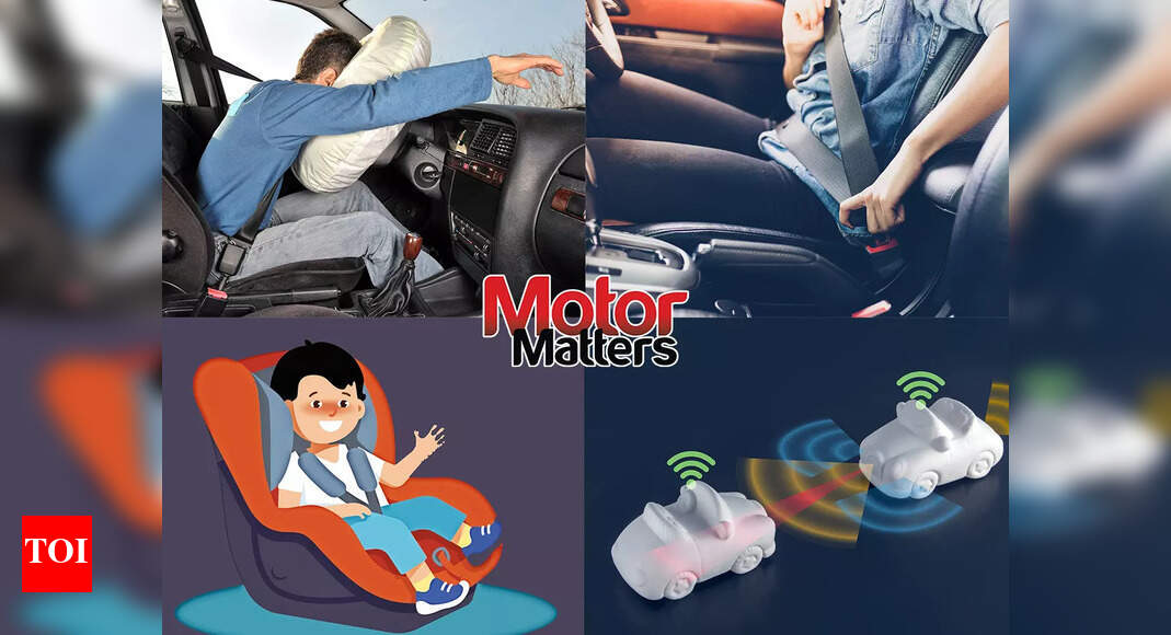Prioritise on-road safety with these features in your car - Times of India