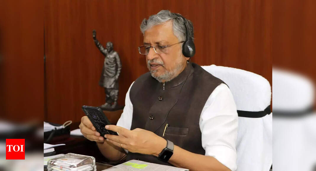 Bjp: BJP's doors permanently shut on Nitish: Sushil Modi | India News - Times of India