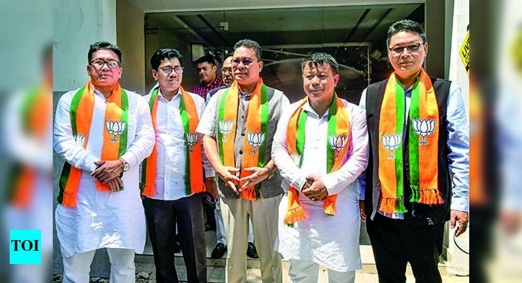 Nda: Wanted To Be With Nda: Manipur Jd(u) Mlas Clear Air On Joining Bjp ...