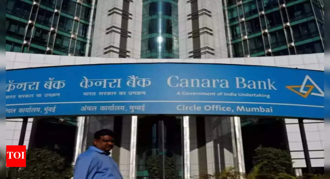 Canara Bank raises benchmark lending rate by up to 0.15% - Times of India