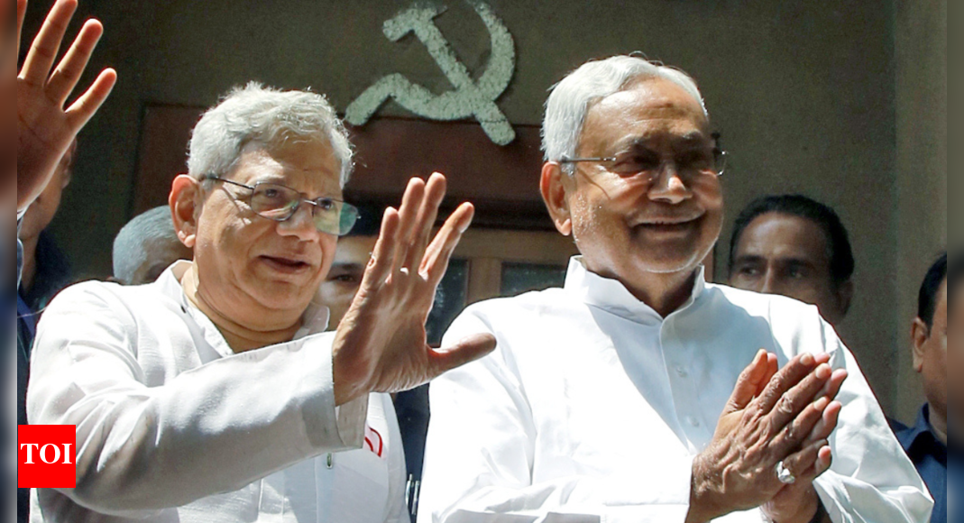 Nitish Kumar meets opposition leaders in Delhi, says not desirous of PM ...