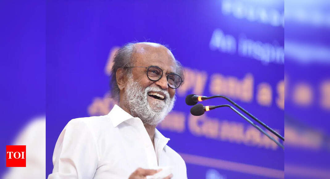 Rajini greets fans outside residence after Ponniyin Selvan event; video ...