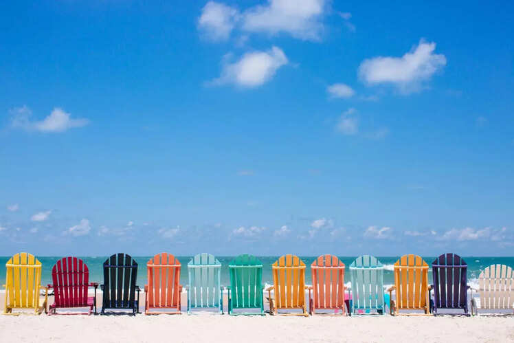 Are these the world’s most colourful beaches? | Times of India Travel