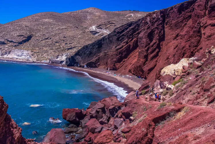 Are these the world’s most colourful beaches? | Times of India Travel