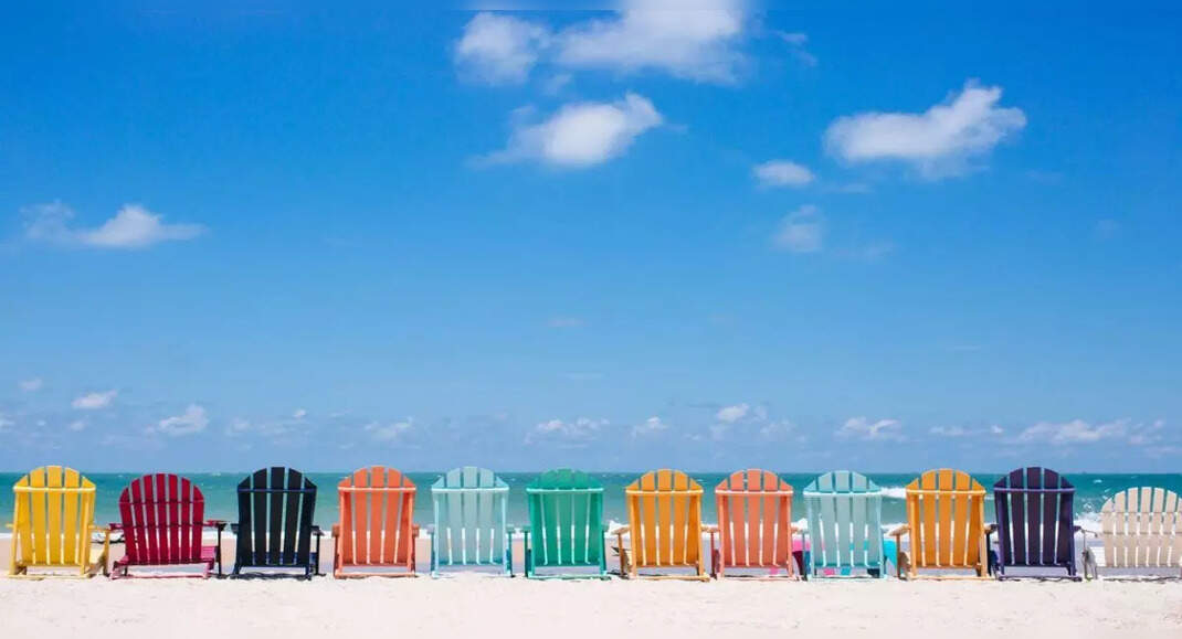 Are these the world’s most colourful beaches? | Times of India Travel