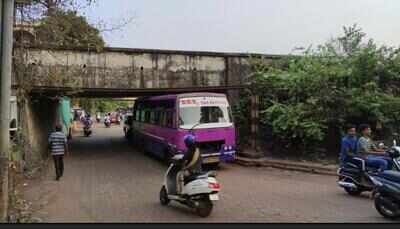 Road under bridge at Vasco to be rebuilt with increased height | Goa News - Times of India