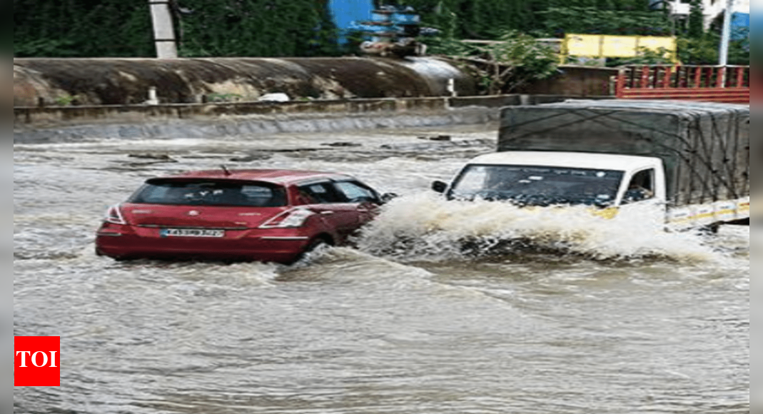 Bengaluru rains: 'Forgotten river' overflows near IT hub, hits traffic ...