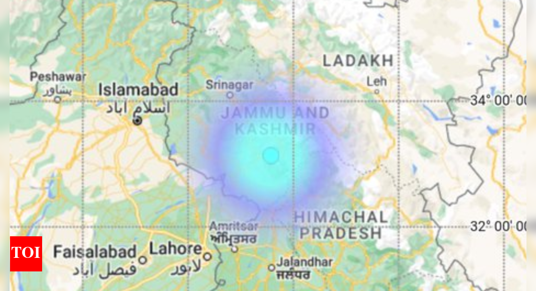 Katra Earthquake Today: Earthquake of 3.5 magnitude hits Jammu and ...