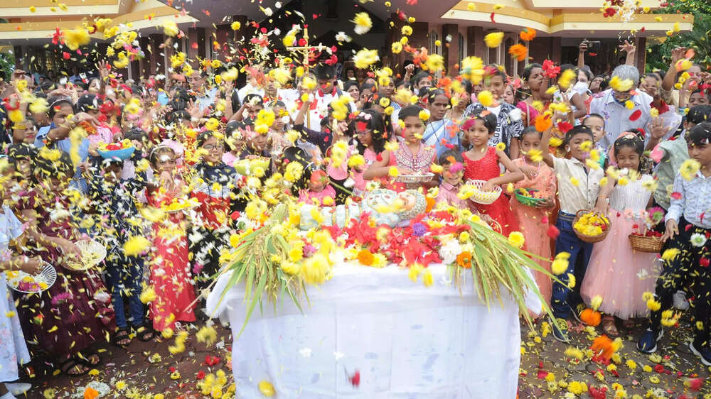 Mangaluru celebrates nativity of blessed virgin Mary and Onam | The ...